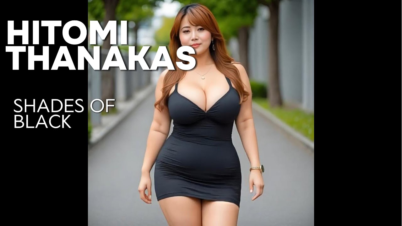 PORNSTAR - HITOMI THANAKA - SHADES OF BLACK - YouTube