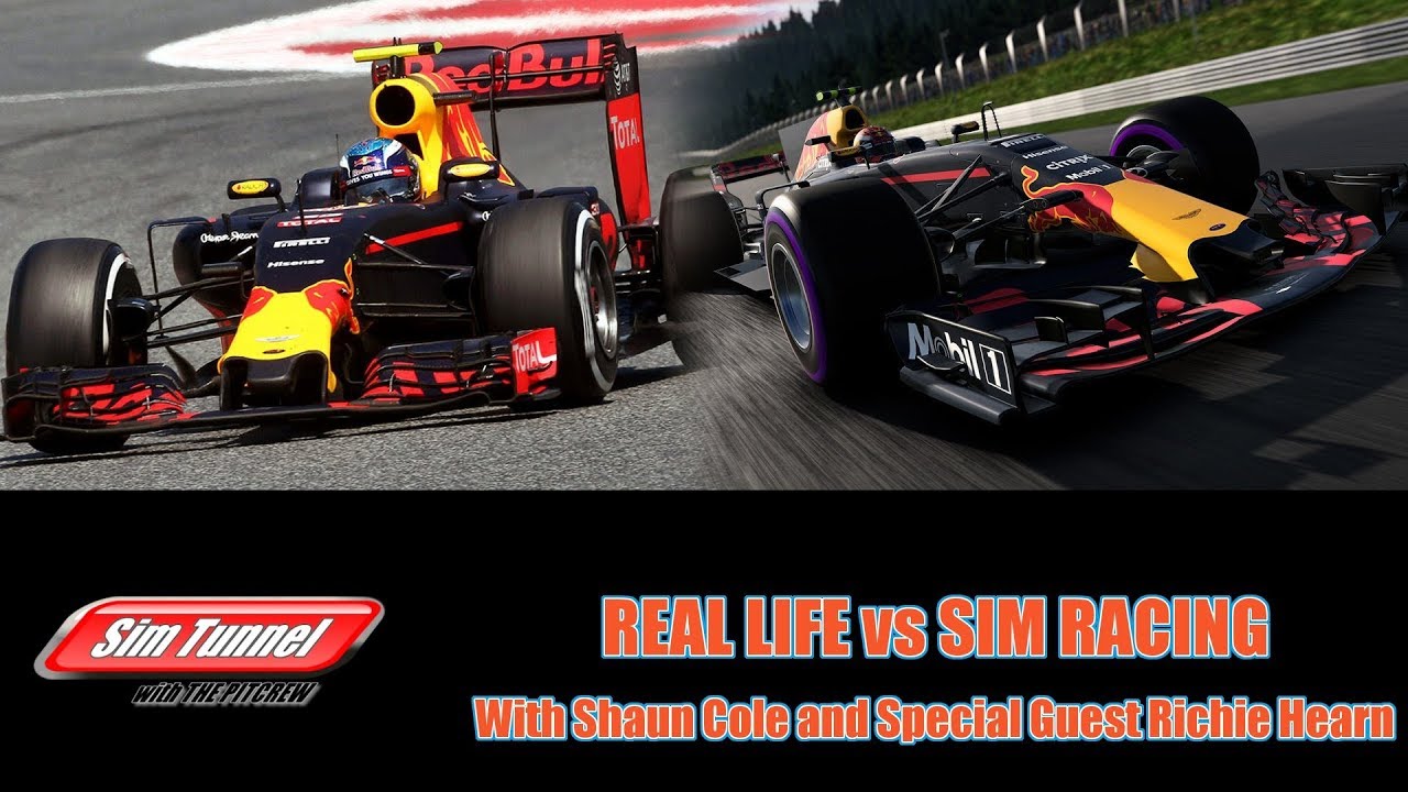 Real Life vs Sim Racing on The Sim Tunnel with Special Guest Richie ...