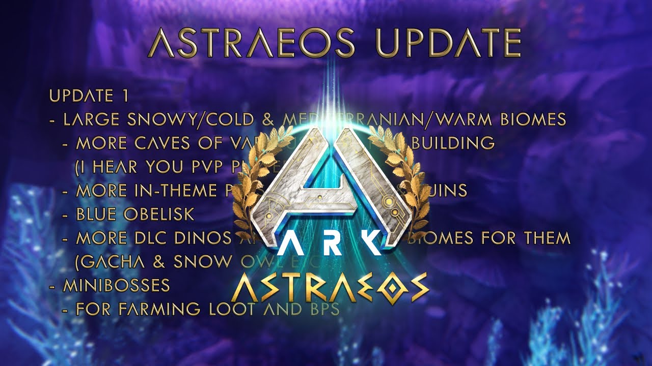 ARK Astraeos *FIRST* Major Update... - YouTube