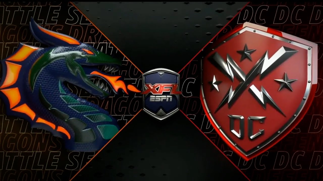 XFL 2020 - Week 1, Game 1 - Seattle Dragons at DC Defenders - YouTube