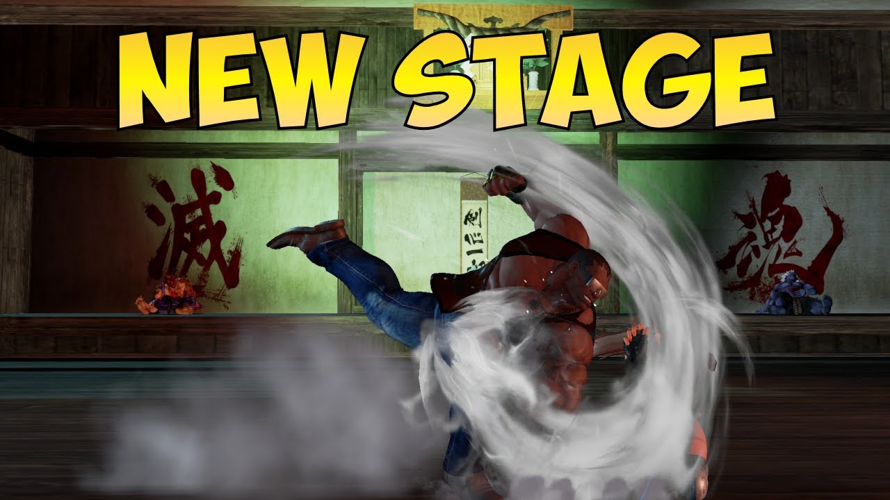 SFV S2 New Dojo Stage With Evil Ryu & Oni (PC Mod) - YouTube