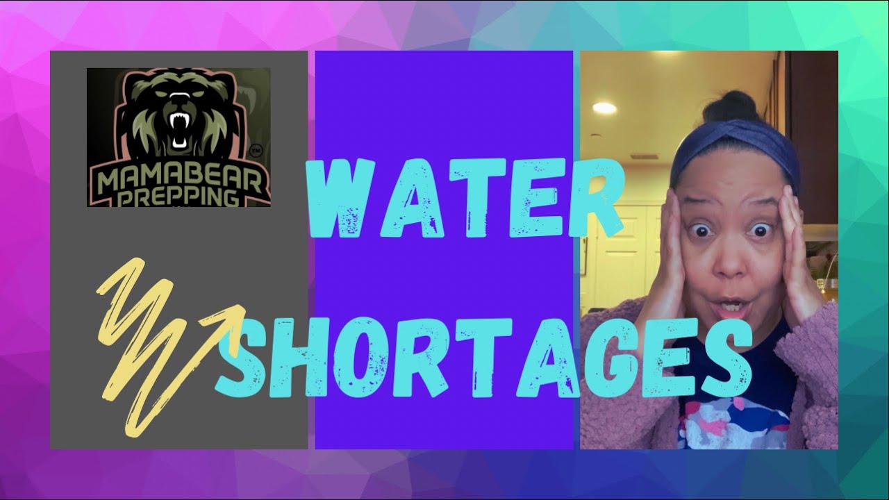 EMERGENCY WATER PREPARATION (WATER SHORTAGES COMING SOON) - YouTube