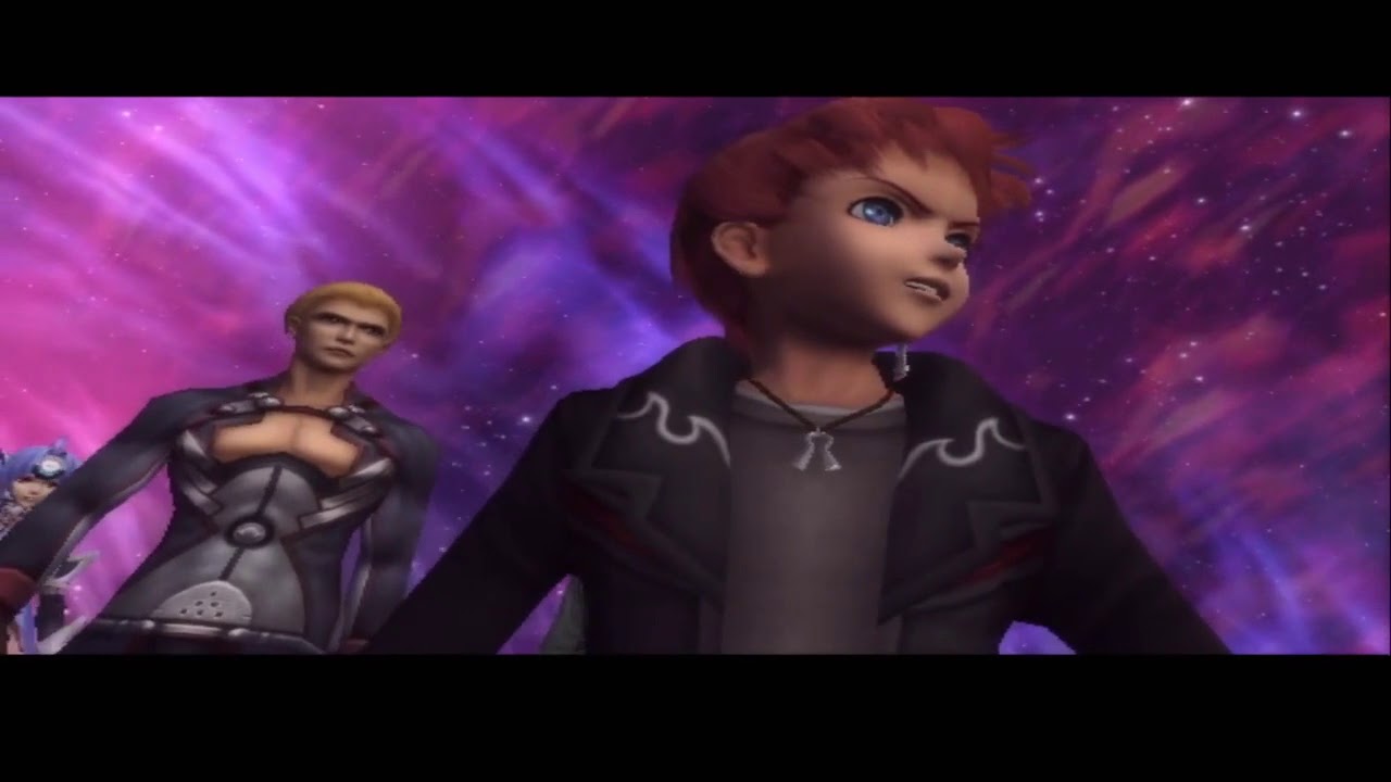 Xenosaga Iii Hd Cutscene 047 Kosmos Vs Omega Cat