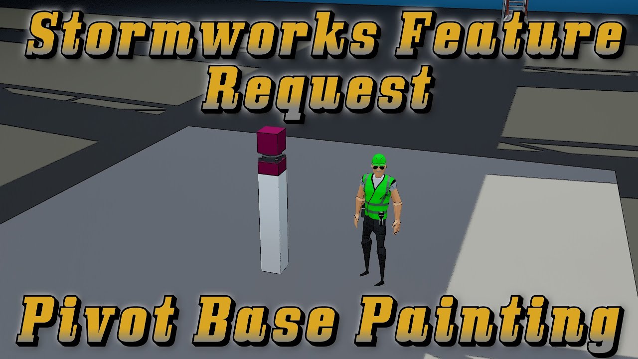 Stormworks Feature Request: Pivot Paint #stormworks #gaming - YouTube