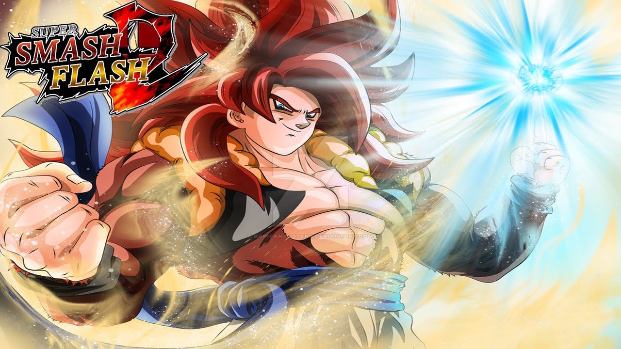 SSF2 BETA: GOGETA SSJ4 MOD - YouTube