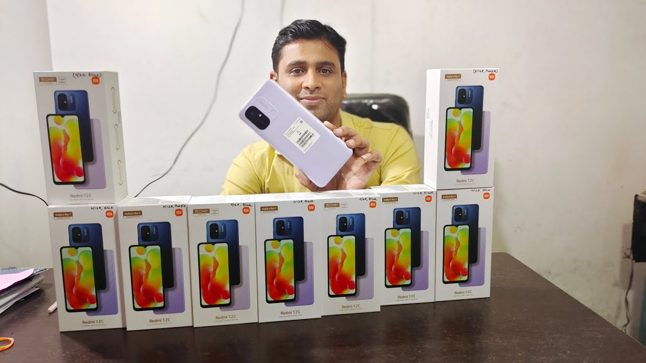 REDMI MI 12C #CHOICE CIRNER #MOBILE REDMI MI 12C UNBOXING N FULL ...