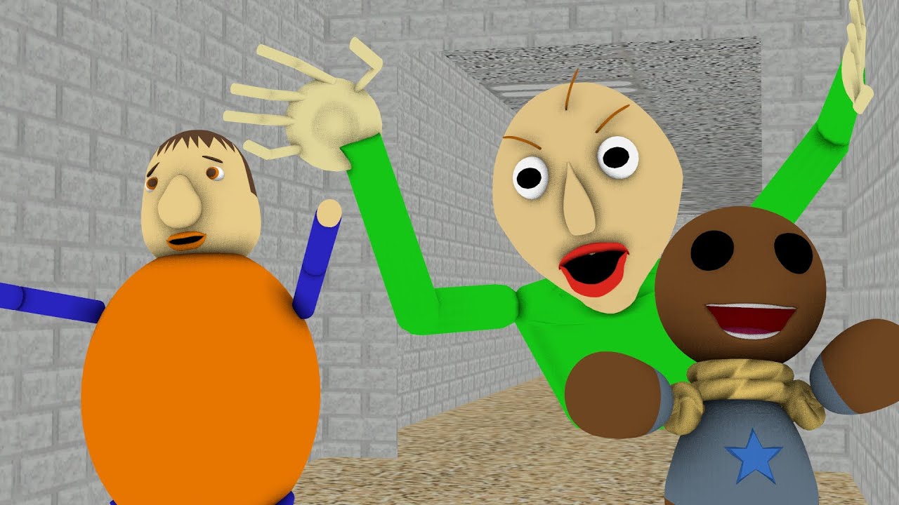 [SFM BALDI] NEW Baldi's Basic In Learning PLUS KICK THE BUDDY RETURNS ...