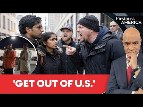 ON CAM: Indian Couple Faces Racist Abuse in US, Users Tag Rubio | Firstpost America | N18G