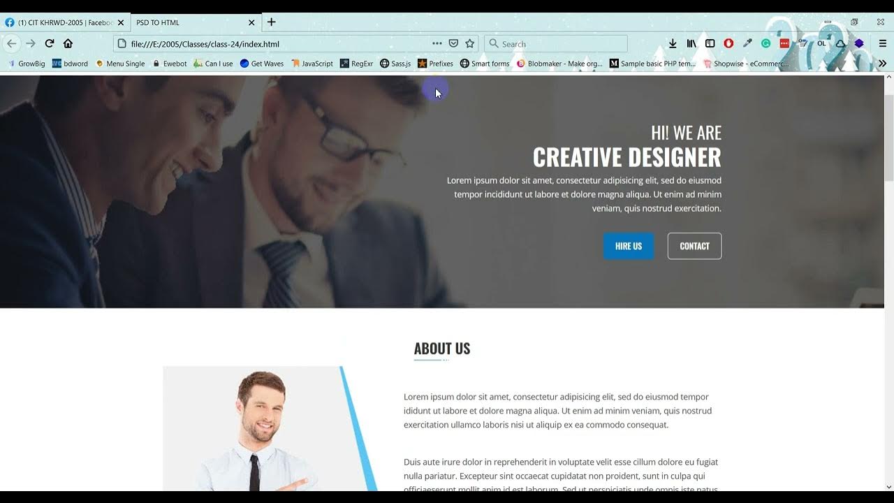 Responsive Web Design ||| Class - 24 ||| - YouTube