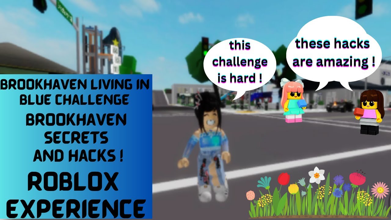 Brookhaven Secrets and Hacks for Blue Lovers 💙 - YouTube