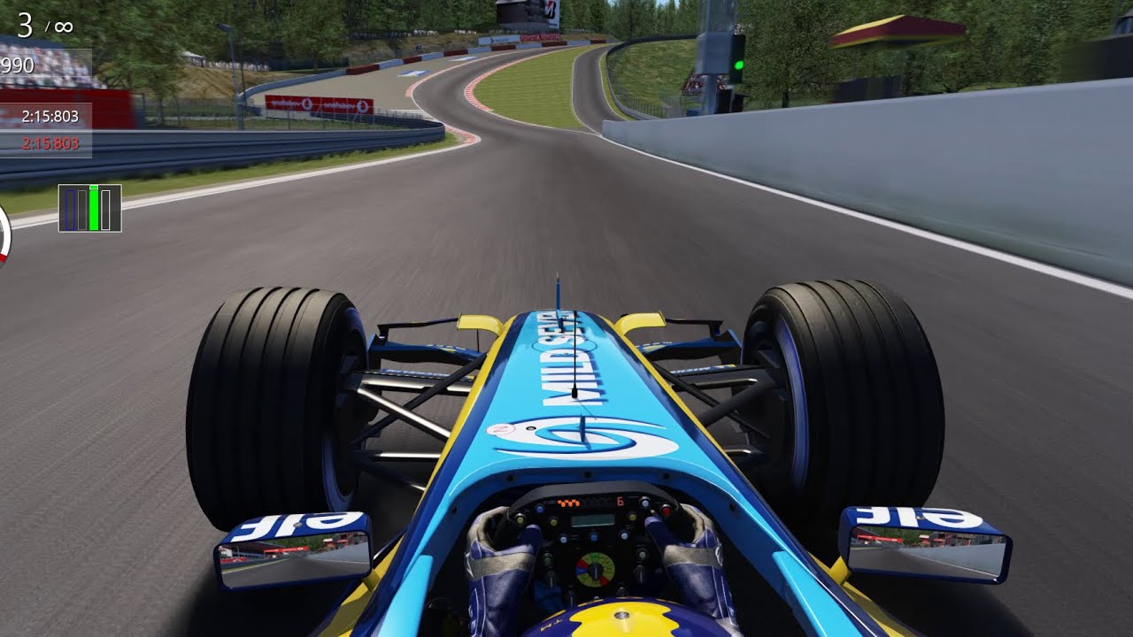 Renault R25 - Spa-Francorchamps 2005 - Assetto Corsa - YouTube