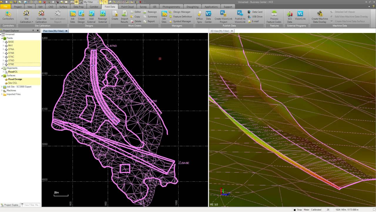 Trimble SCS900 - Field Data Workflow - YouTube