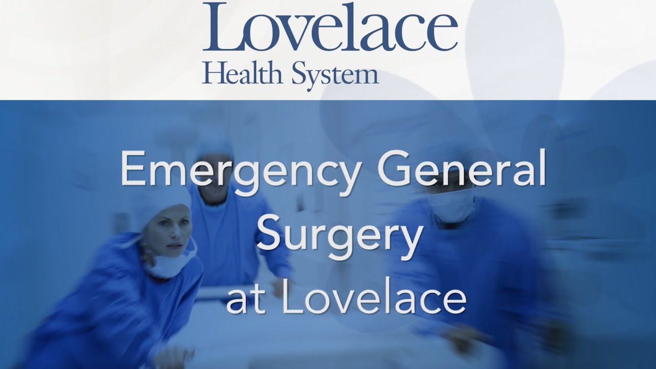 Emergency General Surgery at Lovelace - YouTube