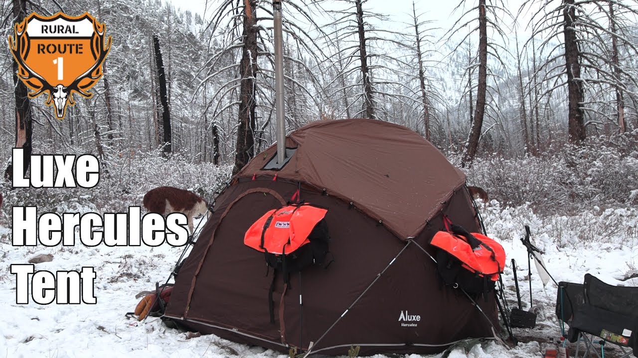 Luxe Hercules Tent Review in Backcountry | rr1hunt - YouTube