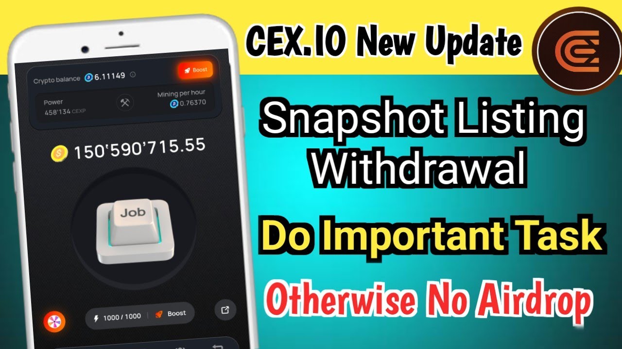 Cex io Power Tap Update Snapchat Listing Date Withdrawal cex-io-power-tap-update-snapchat-listing-date-withdrawal