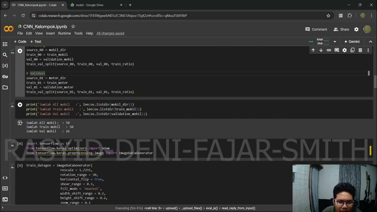 Klasifikasi jenis kendaraan menggunakan Algoritma CNN - YouTube