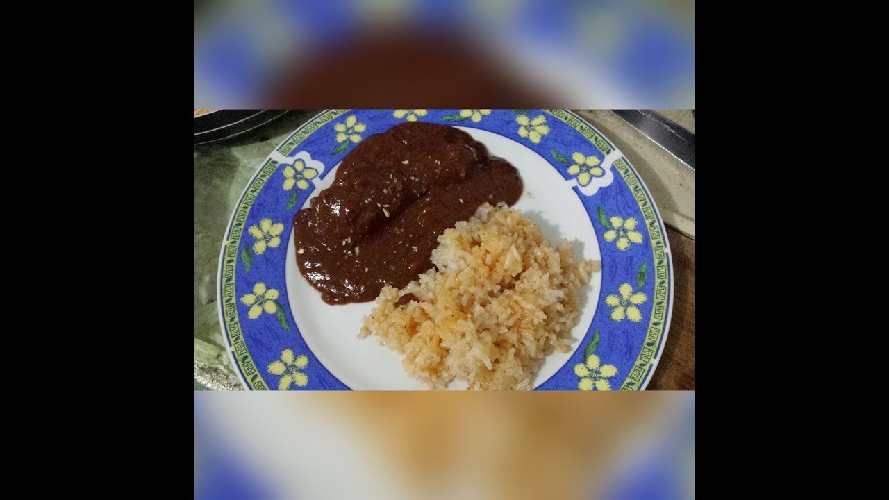 Mole Facil y Rápido | Lunch para trabajo - YouTube