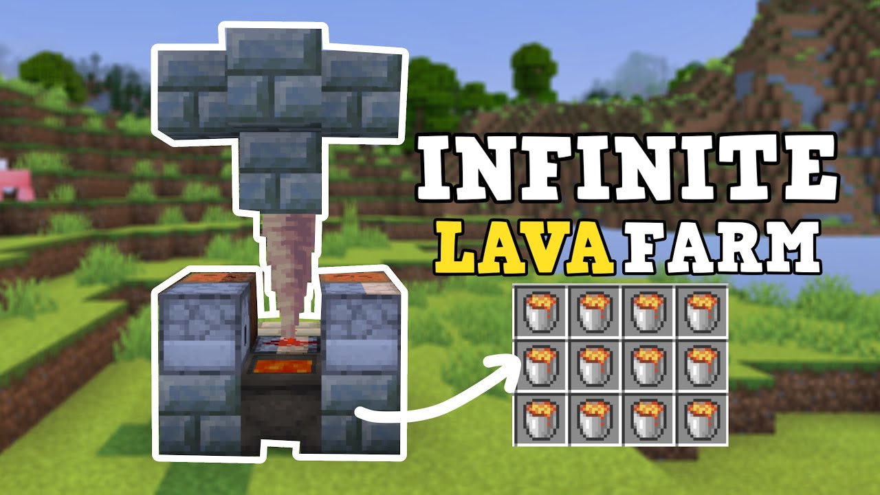 INSTANT LAVA/FUEL FARM Minecraft Bedrock 1.21.94! - YouTube