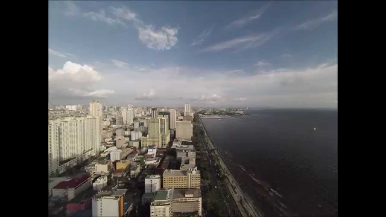 Manila skyline and bay, time-lapse - YouTube