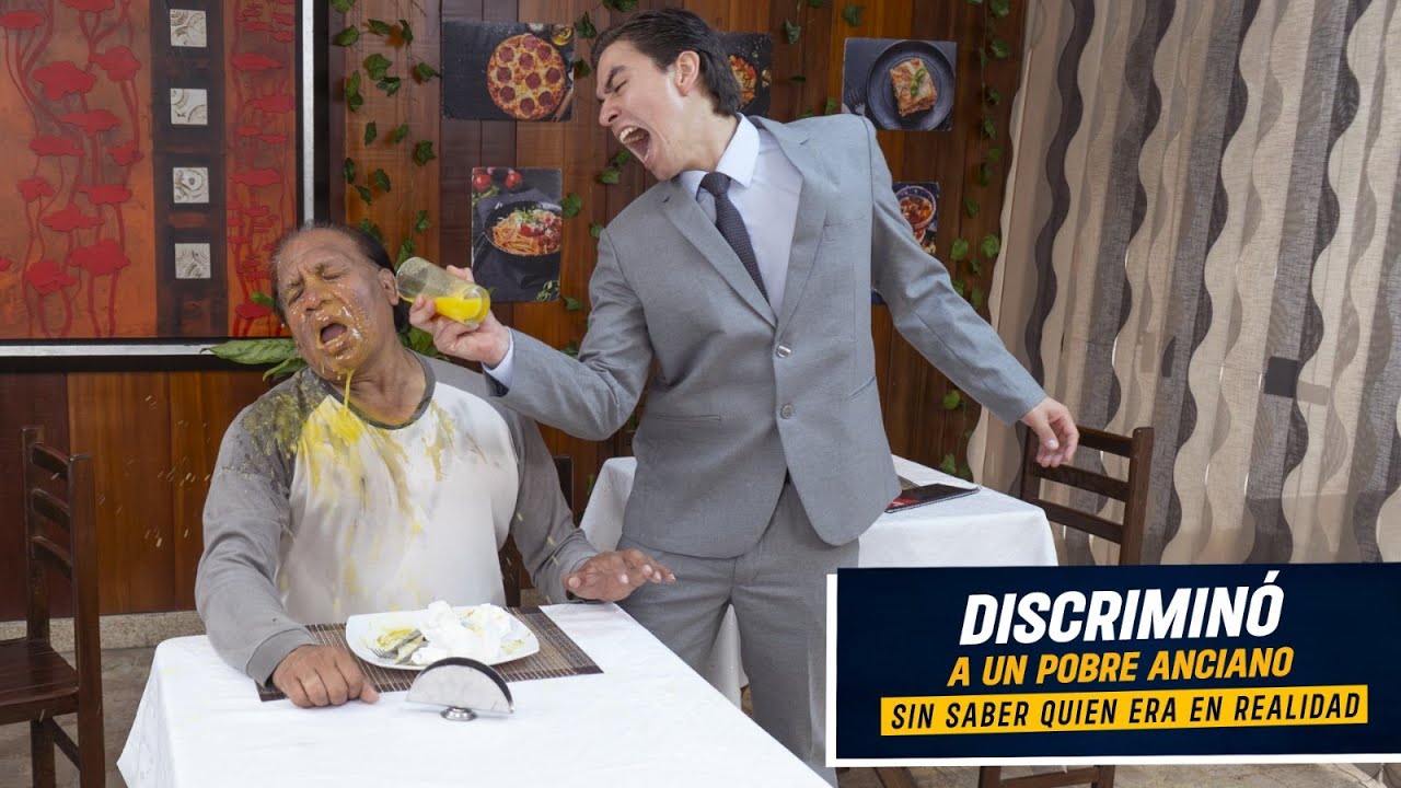 Admnistrador humilló y discriminó a un anciano sin saber quien era ...