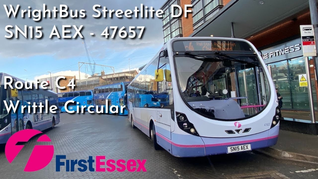 Recent Transfer! First Essex Route C4 | WrightBus Streetlite DF | SN15 ...