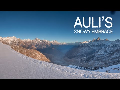 Stunning Himalayan Snow View from Auli | March 2022 | Short Scenic Clip