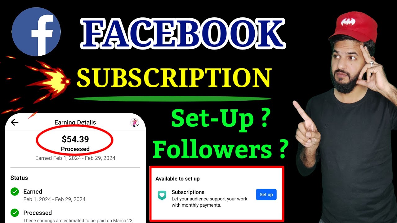 Facebook subscription 🔥 kaise milenga | Facebook subscription setup ...