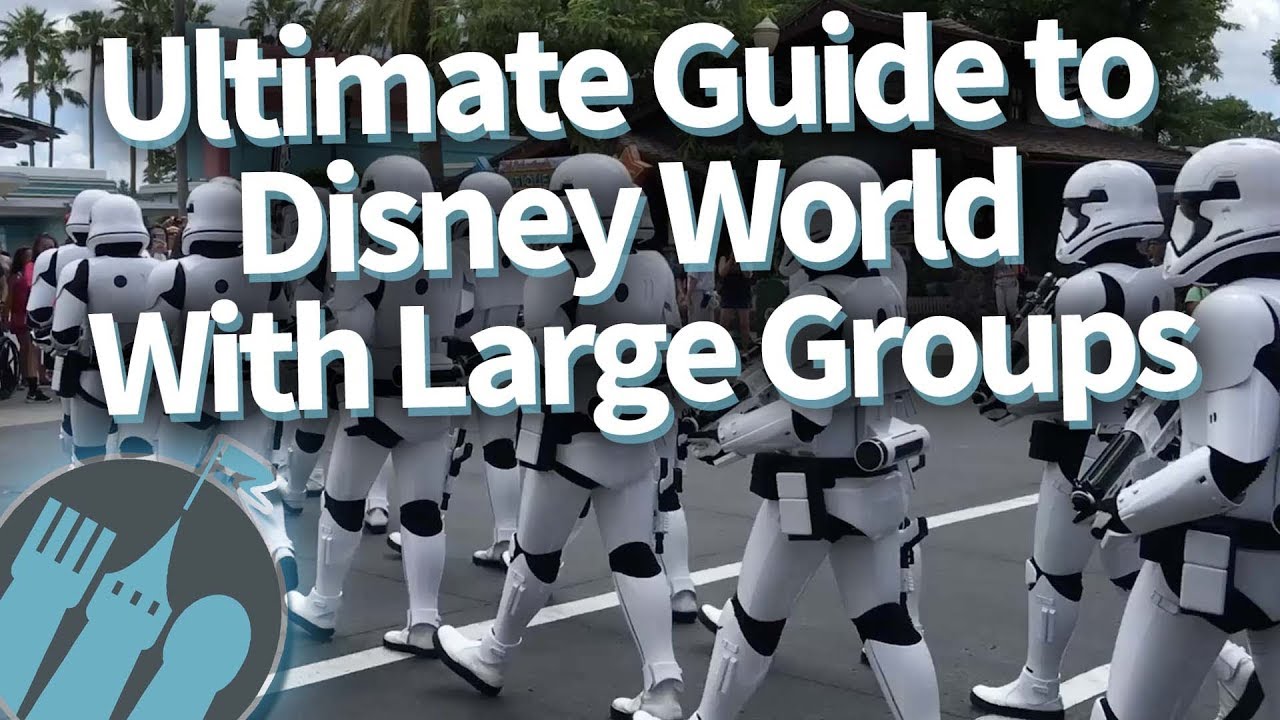 The Ultimate Guide to Doing Disney World With A Large Group! - YouTube