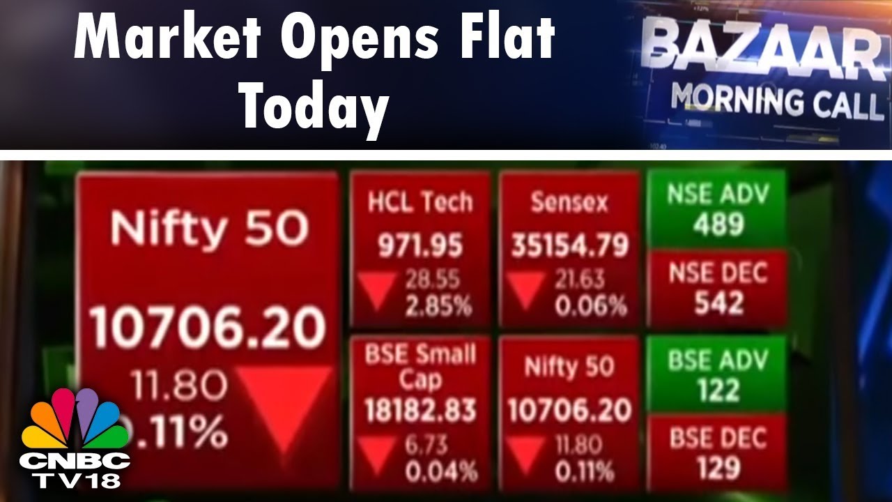 Market Opens Flat Today | Bazaar Open Exchange (Part 2) | CNBC TV18 ...