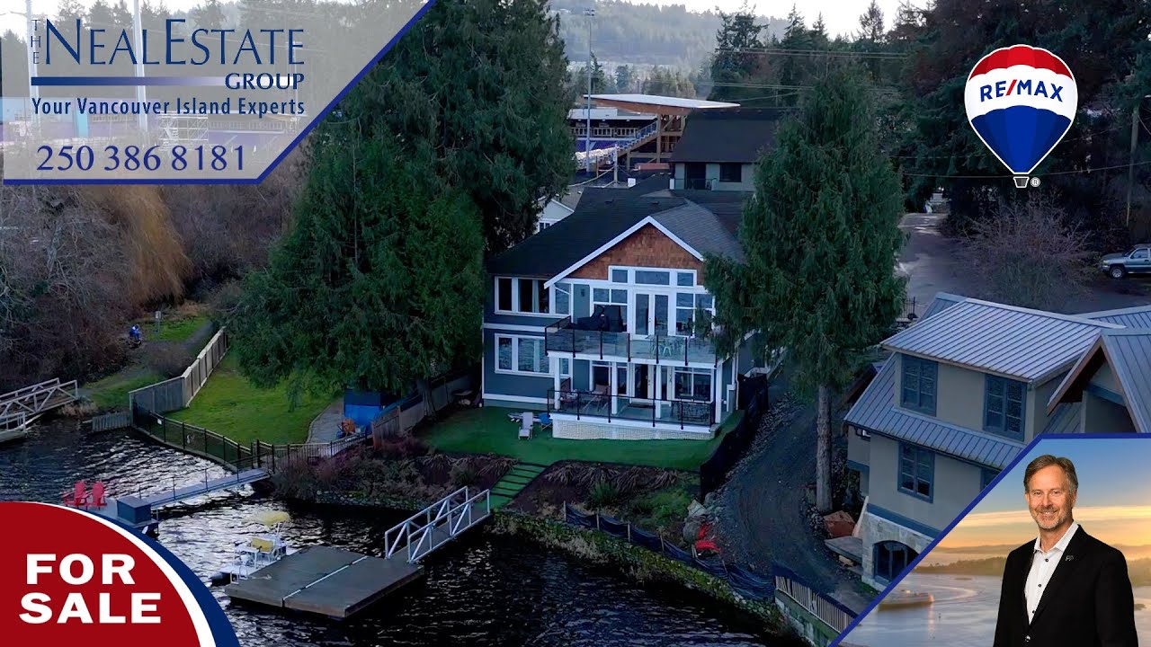 Langford Lake Waterfront Property With Dock at 1058 Trillium Road ...
