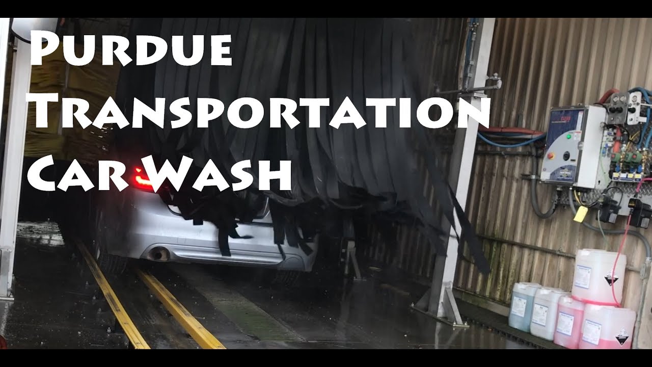 Outside View: Unknown Drive-Thru Mini-Tunnel at Purdue Transportation ...