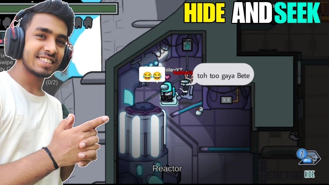 *WTF* HIDE AND SEEK : Smartest Hiding spot ? | GK SMILEY GAMER - YouTube