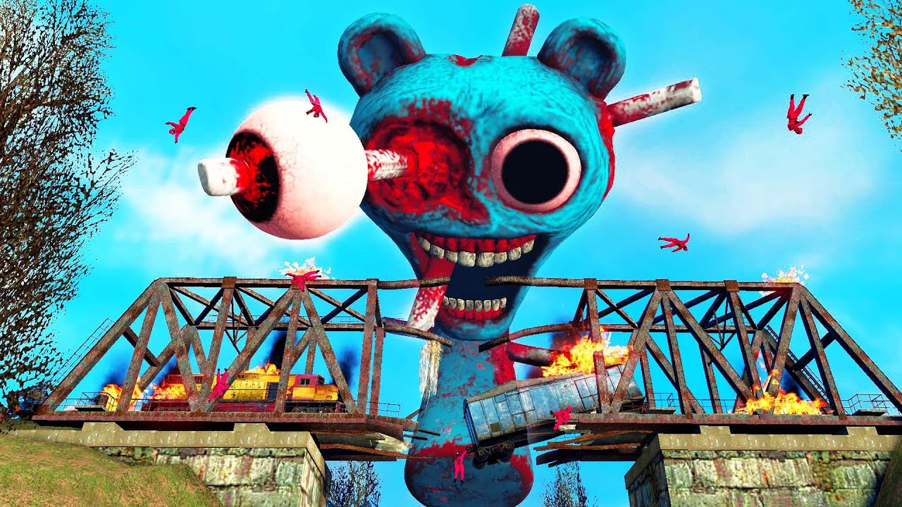 เอาชีวิตรอด Horror Sky Sprunki ในหมู่บ้านกลางป่า !! - YouTube