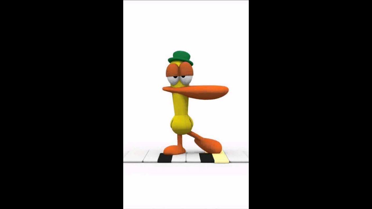 Talking Pato How To Play Piano's - YouTube