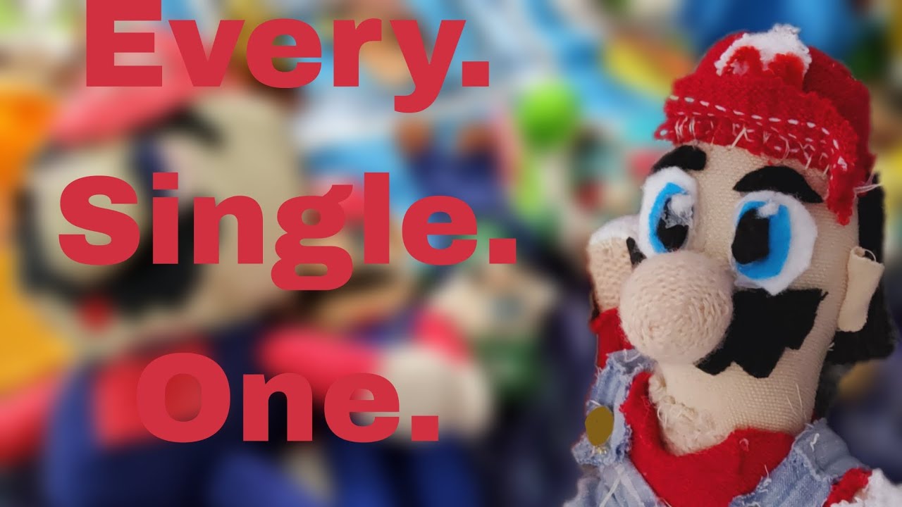 Most of my homemade mario plushes. - YouTube
