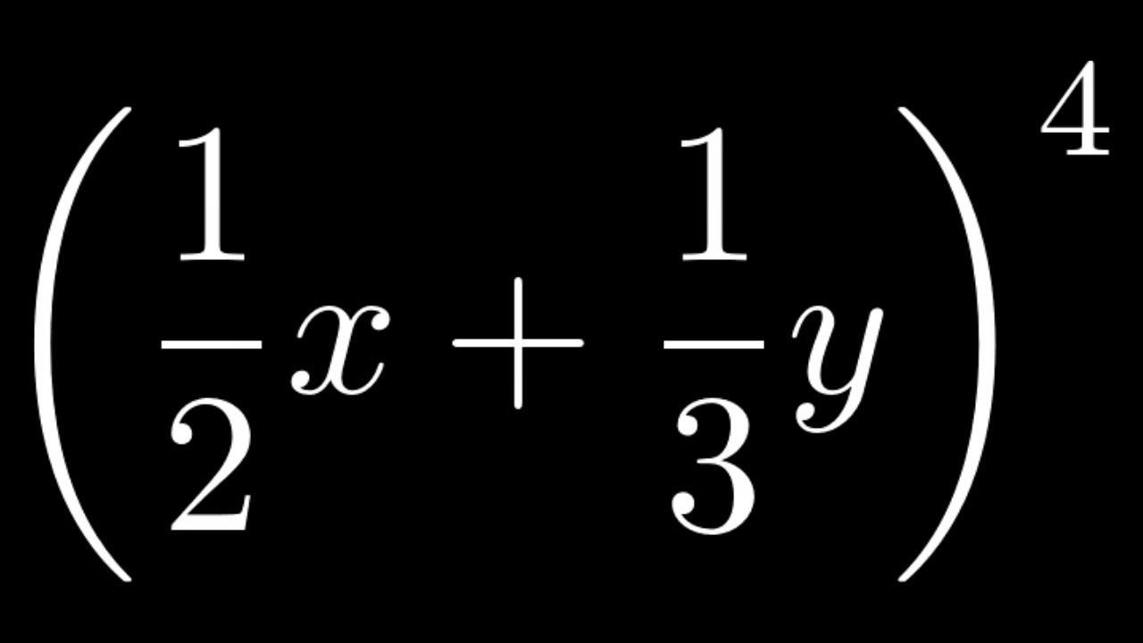 Expand the Binomial using Pascal's Triangle(Binomial Theorem) - YouTube