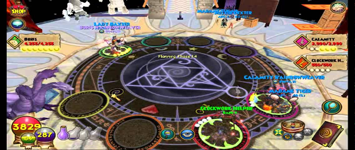 W101 Wizard101 Testing Clockwork Helper Minion Clockwork Paladin Pet ...