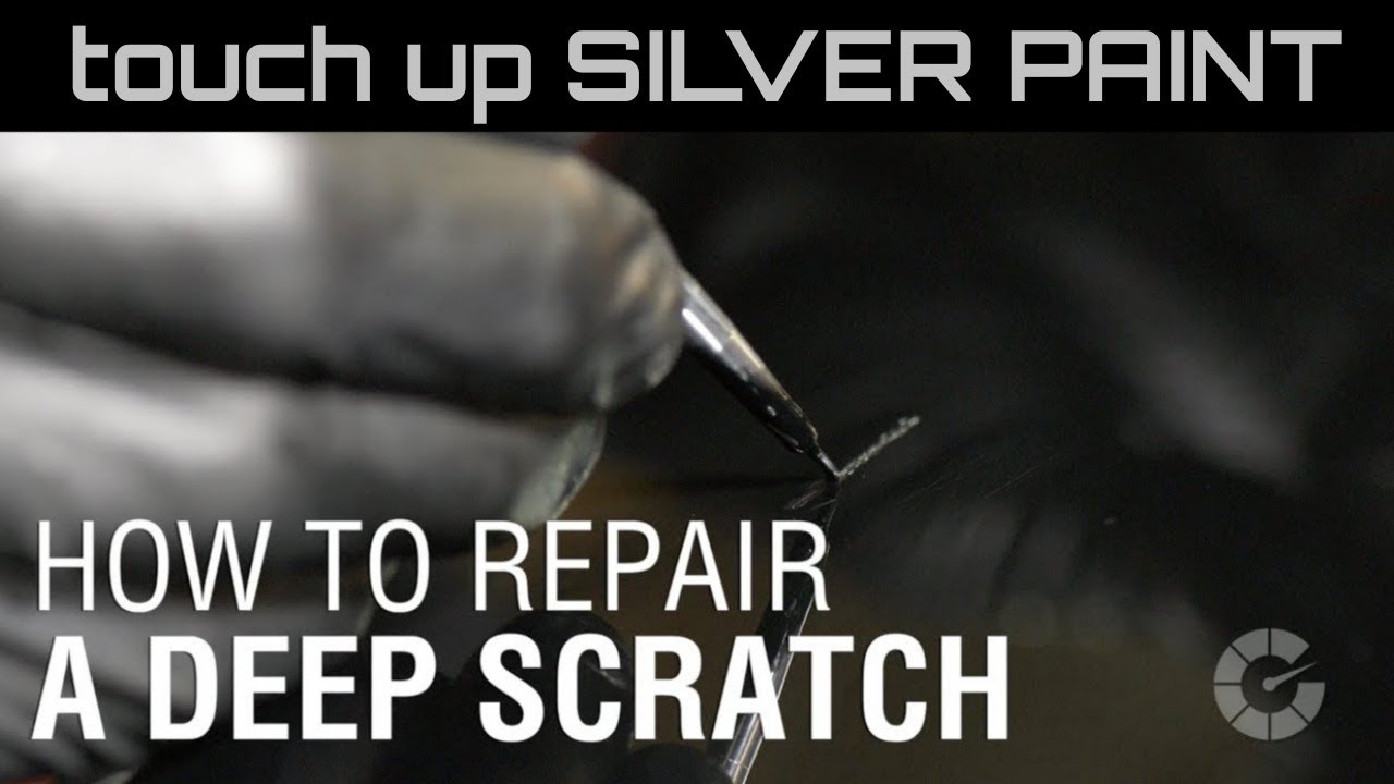 Repair deep scratches on your car /SILVER paint - YouTube