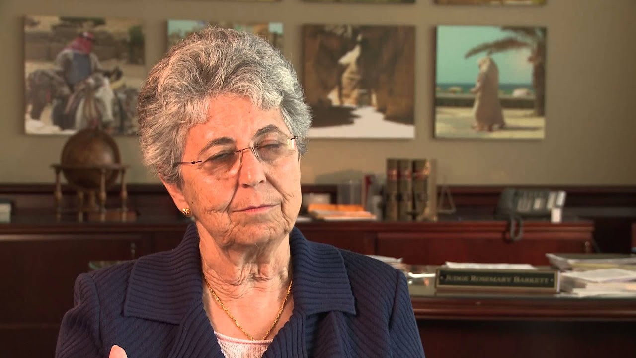 Judge Rosemary Barkett - Florida Supreme Court Historical Society - YouTube