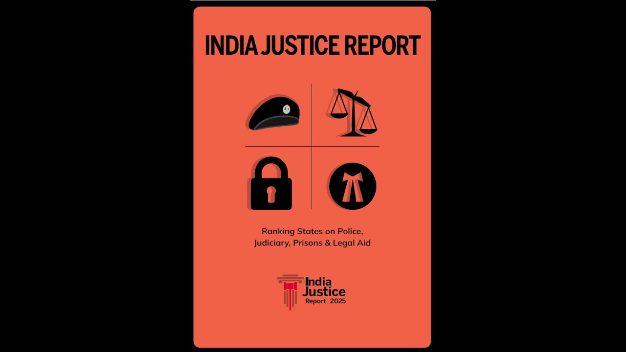 Release of the India Justice Report 2025 - YouTube