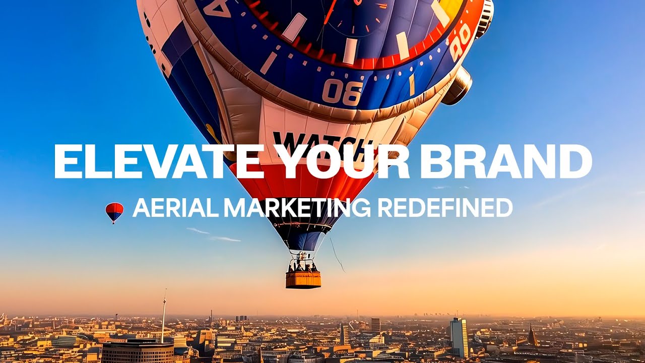 Corporate Hot Air Balloon Advertising & Aerial Marketing 4K Trailer # ...