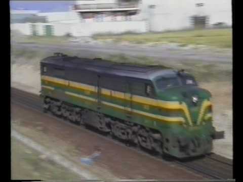 Renfe 318-019 solo Salamanca 1989 - YouTube