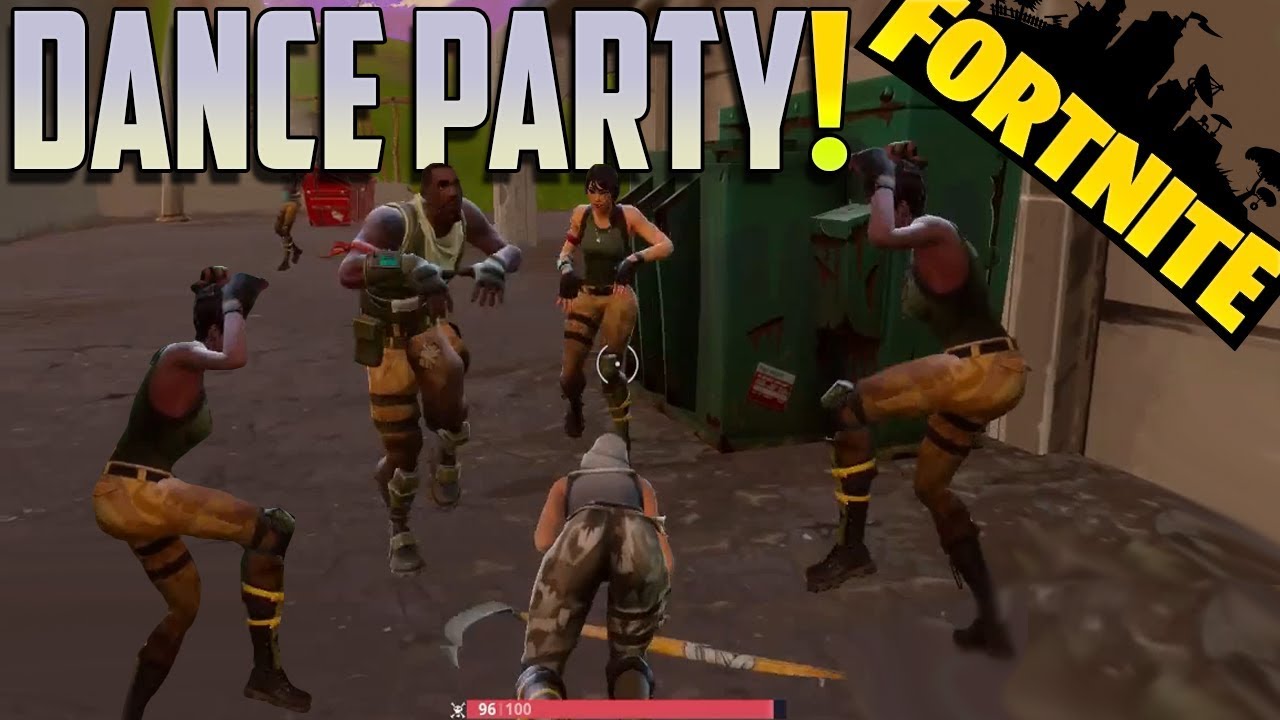 DANCE PARTY! (Fortnite Battle Royale) - YouTube