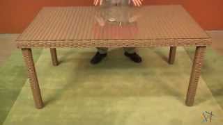 Assembly Video for Maya All Weather Wicker Patio Dining Table