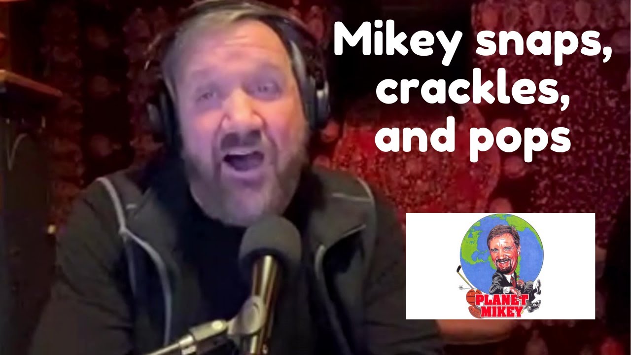 Mikey snaps, crackles, and pops - YouTube