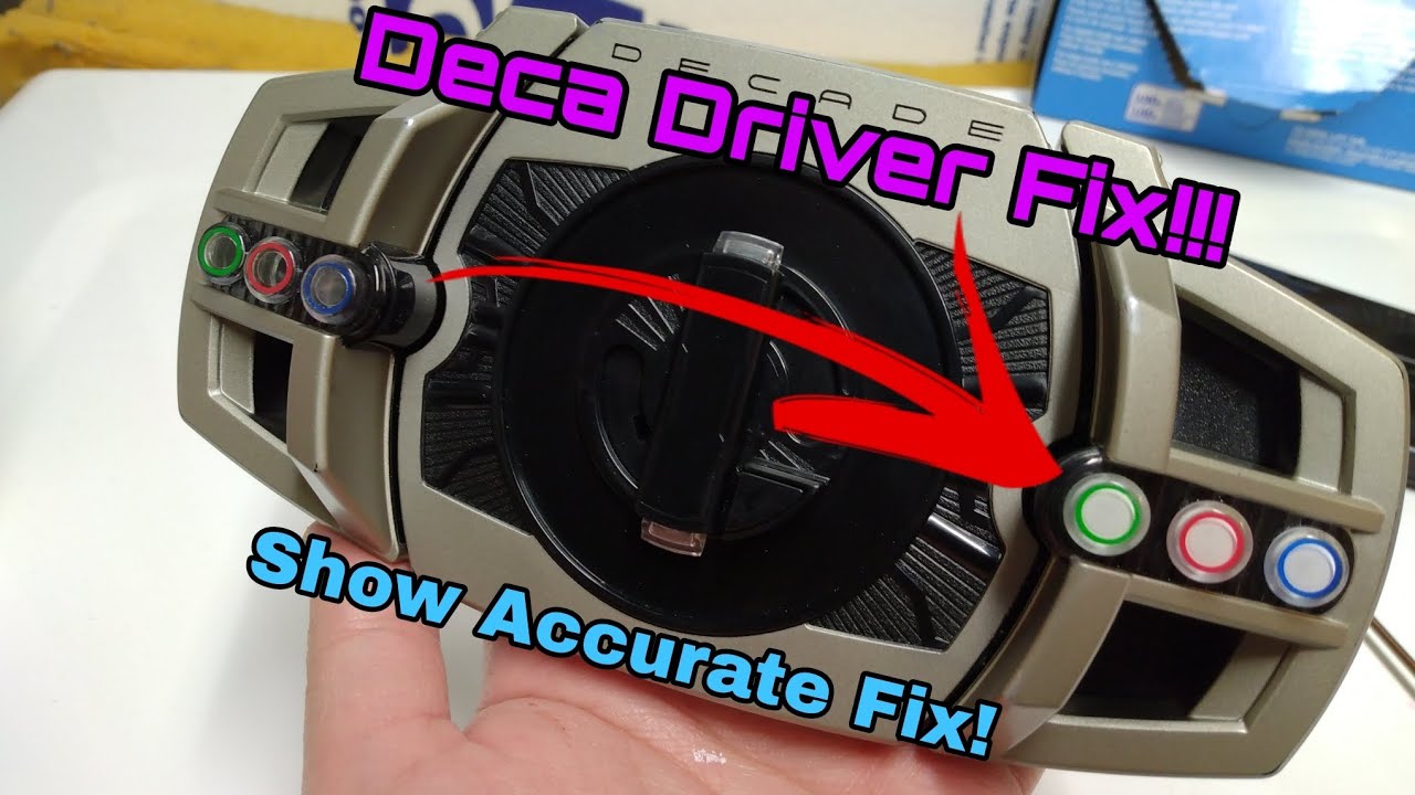 How to fix your Deca Driver... show accurately and safely - YouTube
