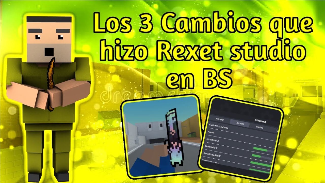 Los 3 Cambios que hizo Rexet studio en Block strike - YouTube
