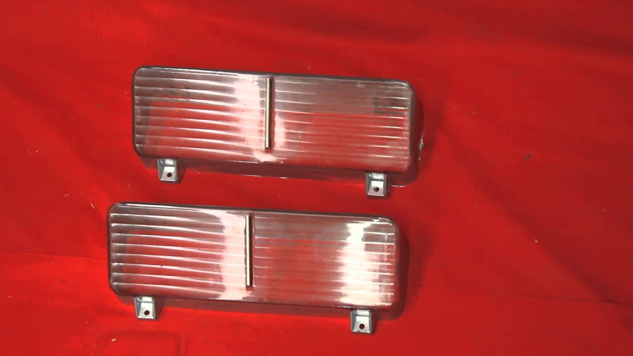 1970 Buick Electra Parking Turn Signal Lenses - YouTube
