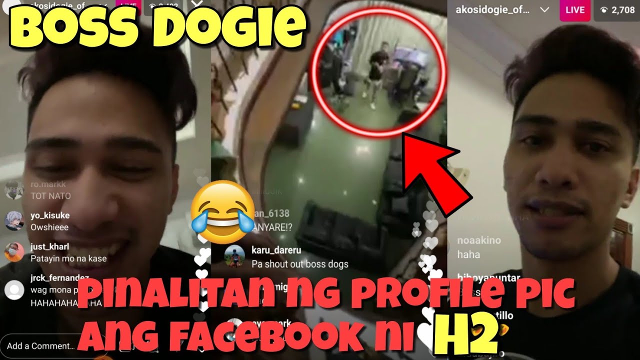 AKO SI DOGIE INSTAGRAM LIVE | CELLPHONE NI H2 PINAKIALAMAN NI BOSS ...