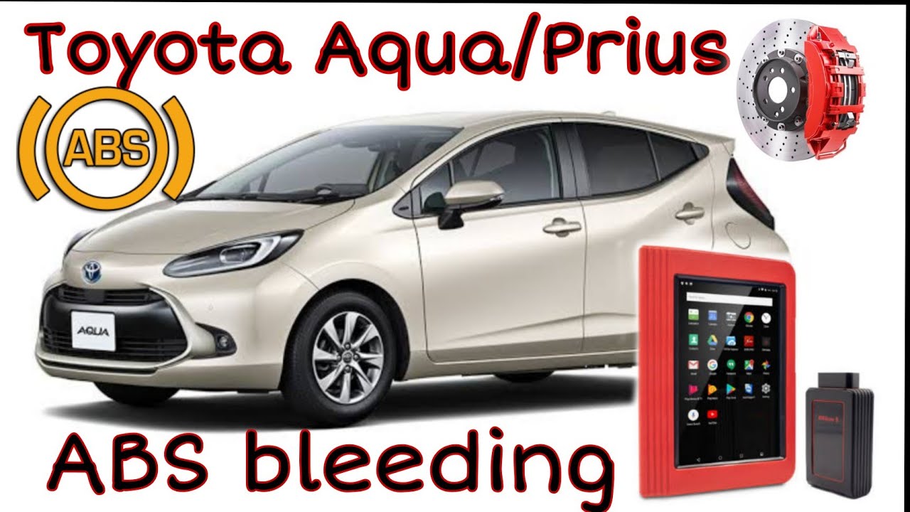 C1391 | C1256 | C1202 | #Toyota #Aqua & #prius | #ABS air bleeding ...